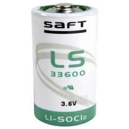 Saft LS 33600 Spezial-Batterie Mono (D) Lithium 3.6 V 17000 mAh 1 St.