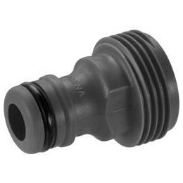 GARDENA 00921-50 Gardena Ger&auml;teadapter 26.5 mm, Grau Kunststoff Ger&auml;test&uuml;ck 26,44 mm (3/4) AG, Steckkupplung
