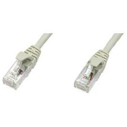 Teleg&auml;rtner 100008783 RJ45 Netzwerkkabel, Patchkabel CAT 5e U/UTP 5.00 m Grau Flammwidrig 1 St.