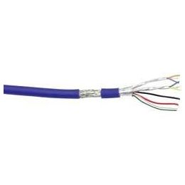 U3Z500 USB-Kabel 8 x 0.08 mm&sup2; Blau Meterware