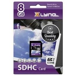 Xlyne 7308000 SDHC-Karte 8 GB Class 10, UHS-I