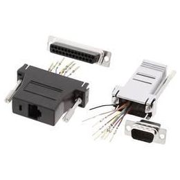 MH Connectors DA9-PMJ8-K-RC D-SUB Adapter D-SUB-Stecker 9pol. - RJ45-Buchse 1 St.