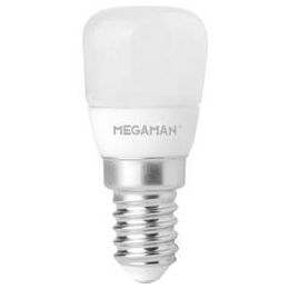 Megaman MM21039 LED EEK G (A - G) E14 Kolbenform 2 W = 11 W Warmwei&szlig; (&Oslash; x L) 26 mm x 57 mm dimmbar 1 St.