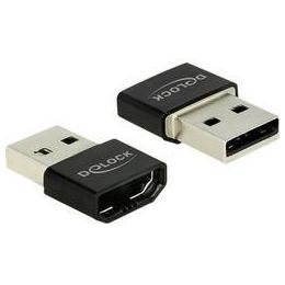Delock Handy Adapter [1x HDMI-Buchse - 1x USB 2.0 Stecker A] DeLOCK - Lade-/ Datenadapter - USB (M) bis HDMI (W) 0 m