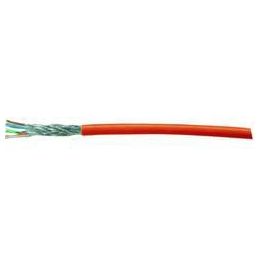 Kash 70I097 Netzwerkkabel CAT 7 S/FTP 4 x 2 x 0.25 mm&sup2; Orange Meterware