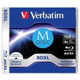 Verbatim 43833 M-DISC Blu-ray Rohling 100 GB 1 St. Slimcase Bedruckbar