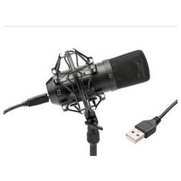 Tie Studio Condenser Mic SW USB-Studiomikrofon &Uuml;bertragungsart (Details):Kabelgebunden inkl Spinne, inkl. Kabel USB Kabelgebunden