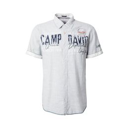 CAMP DAVID Hemd Herren Gr&ouml;&szlig;e 4XL navy / pastellgr&uuml;n / rot / wei&szlig;