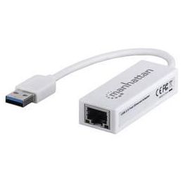 Manhattan Fast Ethernet Adapter Netzwerkadapter 100 MBit/s USB-A (USB 2.0)