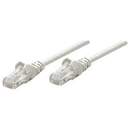 Intellinet 334112 RJ45 Netzwerkkabel, Patchkabel CAT 6 U/UTP 2.00 m Grau 1 St.