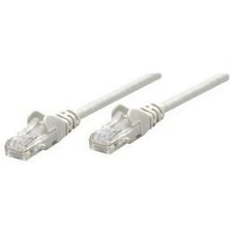 Intellinet 336765 RJ45 Netzwerkkabel, Patchkabel CAT 6 U/UTP 5.00 m Grau 1 St.