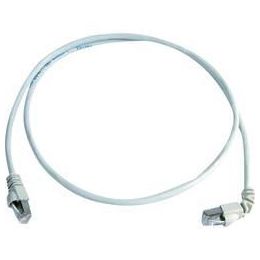 Teleg&auml;rtner 100008023 RJ45 Netzwerkkabel, Patchkabel CAT 6a S/FTP 1.00 m Wei&szlig; Flammwidrig, Halogenfrei 1 St.