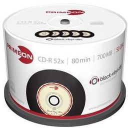 Primeon 2761108 CD-R 80 Rohling 700 MB 50 St. Spindel Vinyl