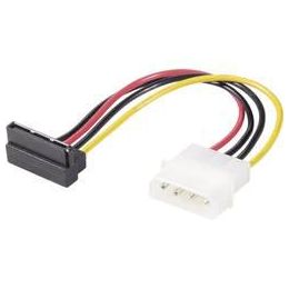 Renkforce Strom Adapter [1x IDE-Strom-Stecker 4pol. - 1x SATA-Strom-Buchse 15pol.] 0.15 m Schwarz, Rot, Gelb