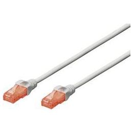 Digitus DK-1617-020 RJ45 Netzwerkkabel, Patchkabel CAT 6 U/UTP 2.00 m Grau Halogenfrei 1 St.