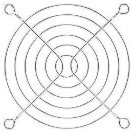 PROFAN Technology L&uuml;ftergitter 1 St. (&Oslash;) 90 mm Metall verchromt, vernickelt