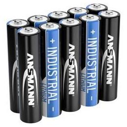 Ansmann Lithium Industrial LR03 Micro (AAA)-Batterie Lithium 1150 mAh 1.5 V 10 St.
