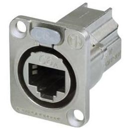 Neutrik NE8FDX-P6 RJ45 Datensteckverbinder etherCON D Serie NE8FDX-P6 Buchse, gerade Pole: 8P8C Nickel 1 St.