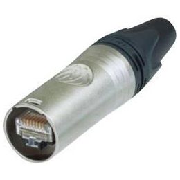 Neutrik NE8MX6 RJ45 etherCON CAT6 A Steckverbinder NE8MX6 Stecker, gerade Pole: 8P8C Nickel 1 St.