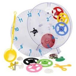 Techno Line Model kids clock Mechanisch Wanduhr Lernbausatz 20 cm x 3.5 cm Transparent