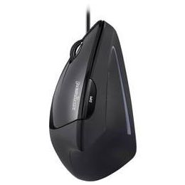 Perixx Perimice-513L Ergonomische Maus USB Optisch Schwarz 5 Tasten 2000 dpi Ergonomisch