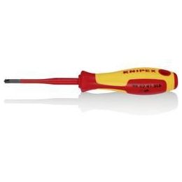Knipex neu VDE Plus/minus-Schraubendreher Gr&ouml;&szlig;e (Schraubendreher) PZ 1 Klingenl&auml;nge: 80 mm