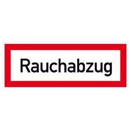 SafetyMarking 11.2604 Hinweisschild Rauchabzug (RWA) Aluminium (B x H) 148 mm x 52 mm 1 St.