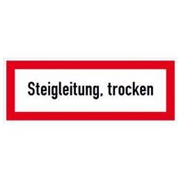SafetyMarking 21.2879 Hinweisschild Steigleitung, trocken Folie selbstklebend (B x H) 210 mm x 74 mm 1 St.