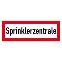 SafetyMarking 11.2532 Hinweisschild Sprinklerzentrale Aluminium (B x H) 297 mm x 105 mm 1 St.