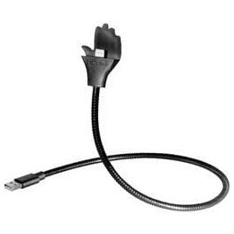 Maxtrack USB-Kabel USB 2.0 USB-A Stecker, Apple Lightning Stecker 0.50 m Schwarz MH 1 L