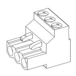 TE Connectivity Stiftgeh&auml;use-Kabel Polzahl Gesamt 2 Rasterma&szlig;: 5.08 mm 796634-2 1 St.