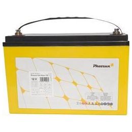 Phaesun Sun-Store 125 340093 Solarakku 12 V 126 Ah Blei-Vlies (AGM) (B x H x T) 330 x 220 x 173 mm M8-Schraubanschluss