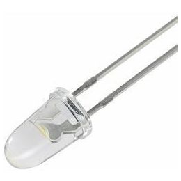 Yoldal YZ-WS5N40N LED bedrahtet Sunny White Rund 5 mm 7650 mcd 40 &deg; 20 mA 3.2 V