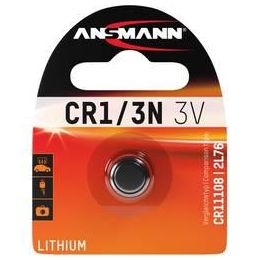 Ansmann Knopfzelle CR 1/3 N 3 V 1 St. Lithium CR1110