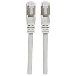 Intellinet 317245 RJ45 Netzwerkkabel, Patchkabel CAT 6a S/FTP 5.00 m Grau Folienschirm, Geflechtschirm, Halogenfrei 1 St.