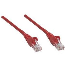 Intellinet 319034 RJ45 Netzwerkkabel, Patchkabel CAT 6a S/FTP 0.50 m Rot Einzelschirm, Gesamtschirm, Halogenfrei 1 St.