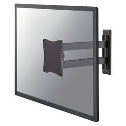 Neomounts Monitor-Wandhalterung FPMA-W820BLACK 1 Display(s) 25,4 cm (10) - 68,6 cm (27) Schwarz Neigbar, Schwenkbar, Ausziehbar