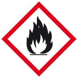 SafetyMarking 31.B1016 GHS-Gefahrenpiktogramm 02 Flamme Folie selbstklebend (B x H) 74 mm x 74 mm 500 St.