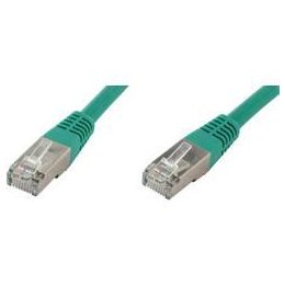 econ connect F6TP0,5GN RJ45 Netzwerkkabel, Patchkabel CAT 6 S/FTP 0.50 m Gr&uuml;n Paarschirm 1 St.
