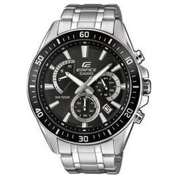 Casio Chronograph Armbanduhr EFR-552D-1AVUEF (L x B x H) 53 x 47 x 12.3 mm Silber Geh&auml;usematerial=Edelstahl Material (Armband)=Edelstahl