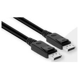 club3D DisplayPort Anschlusskabel DisplayPort Stecker, DisplayPort Stecker 1.00 m Schwarz CAC-2067 Flammwidrig, 8K UHD DisplayPort-Kabel