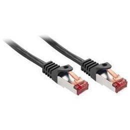 LINDY 47376 RJ45 Netzwerkkabel, Patchkabel CAT 6 S/FTP 5.00 m Schwarz 1 St.