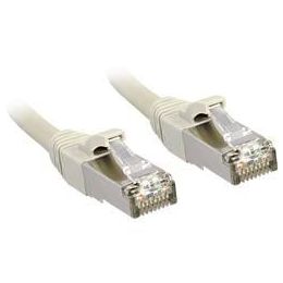 LINDY 45580 RJ45 Netzwerkkabel, Patchkabel CAT 6 S/FTP 0.30 m Grau mit Rastnasenschutz 1 St.