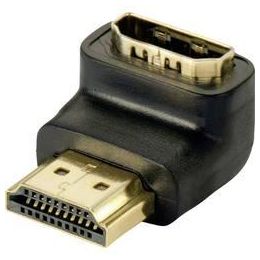 LINDY 41085 HDMI Adapter [1x HDMI-Buchse - 1x HDMI-Stecker] Schwarz