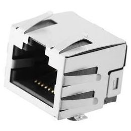 encitech RJJS-88-SMT-WF RJ45 Steckverbinder 2101-0120-02 Buchse, Einbau horizontal Polzahl Sensoren 8P8C Metall 1 St.