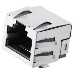 encitech RJJS-88-SMT-WF1 RJ45 Steckverbinder 2101-0121-02 Buchse, Einbau horizontal Polzahl Sensoren 8P8C Metall 1 St.