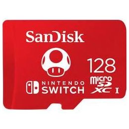 SanDisk Extreme Nintendo Switch&trade; microSDXC-Karte 128 GB UHS-I, UHS-Class 3 Geeignet f&uuml;r Nintendo Switch&trade;
