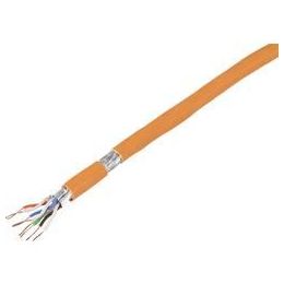 TRU COMPONENTS TC-8400860 Netzwerkkabel CAT 7 S/FTP 4 x 2 x 0.24 mm&sup2; Orange 305 m