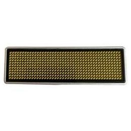 Shenzhen LeSun LED-Namensschild Orange 44 x 11 Pixel (B x H x T) 93 x 30 x 6 mm 125912