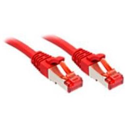 LINDY 47735 RJ45 Netzwerkkabel, Patchkabel CAT 6 S/FTP 3.00 m Rot 1 St.